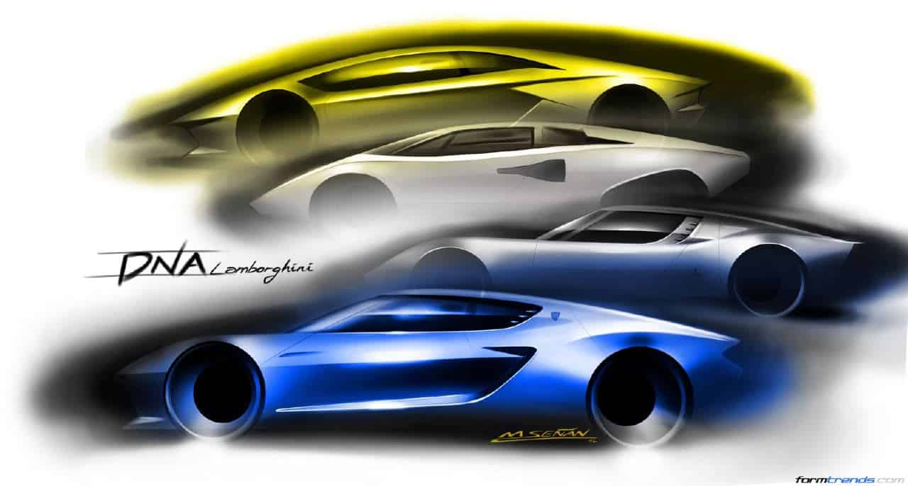 Filippo Perini on the Exterior Design of the Lamborghini Asterion