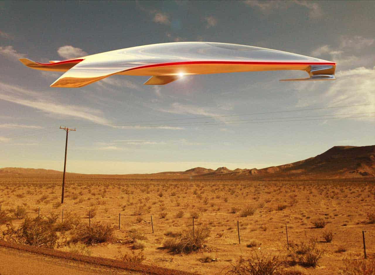 Ferrari Design Director Creates LaFerrari Spacecraft
