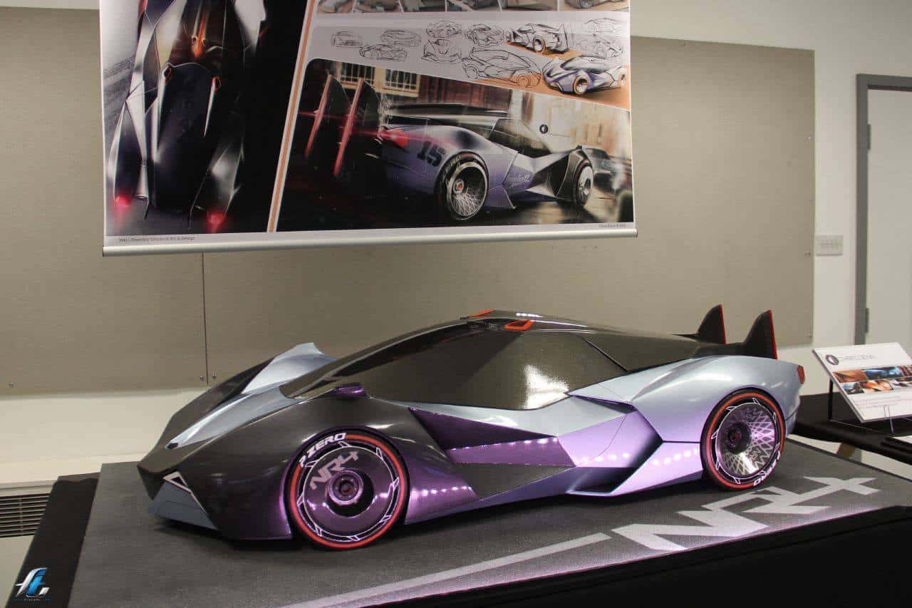 Rotary Engined NR4 Supercar Concept