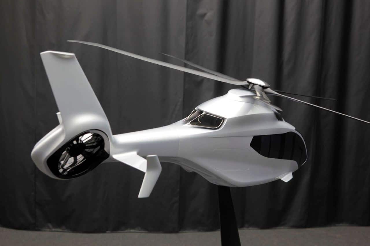 Peugeot Design Lab Designs Airbus H160 Helicopter