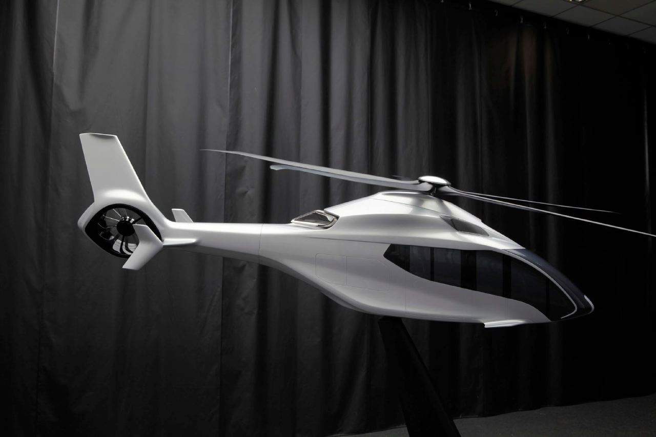 Peugeot Design Lab Designs Airbus H160 Helicopter