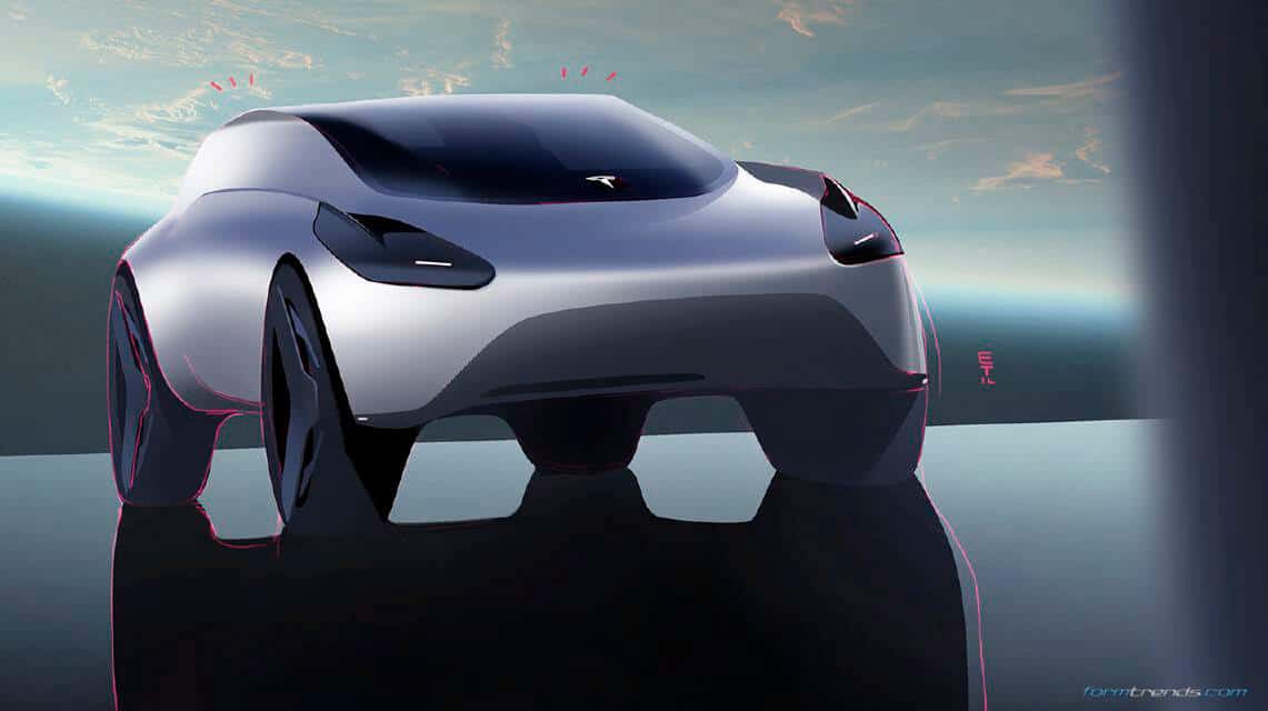 Tesla, Porsche, Peugeot and Hyundai Concepts by Art Center Grad Edward ...
