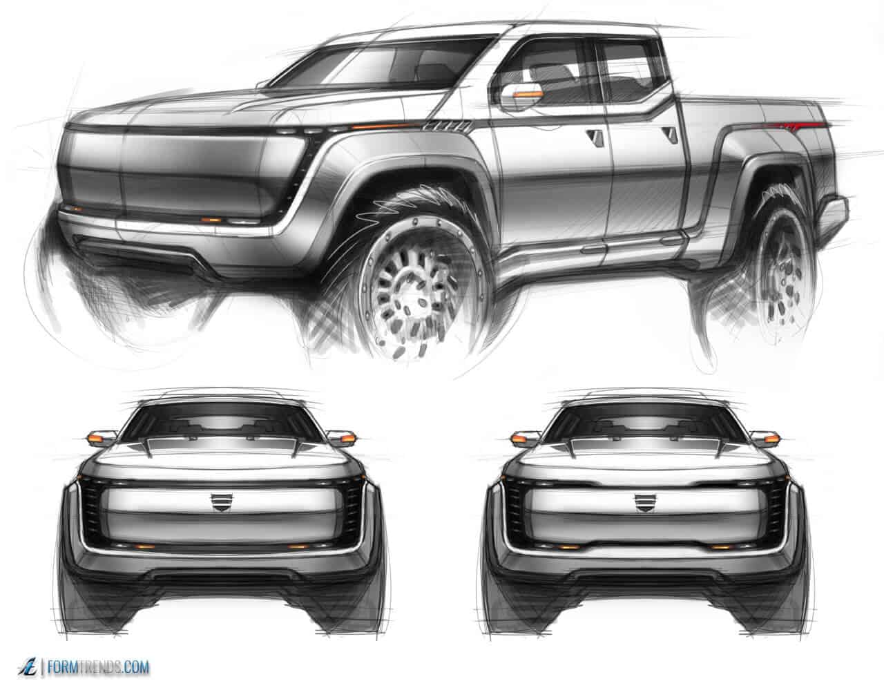 Hydra Design Labs Designs Lordstown Motors Endurance Truck